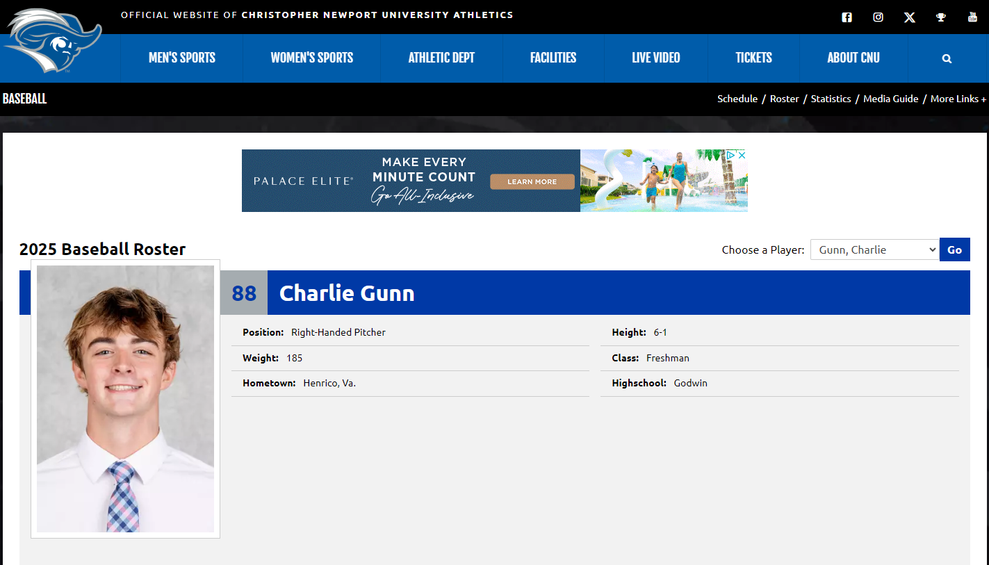 A Preview Of the 2025 Christopher Newport University Captains Baseball ...